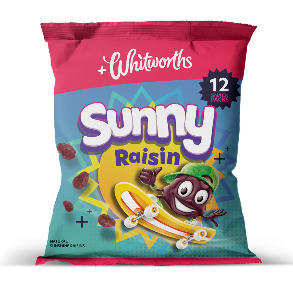 Sunny Raisins 10 x 12 x 14g - Whitworths