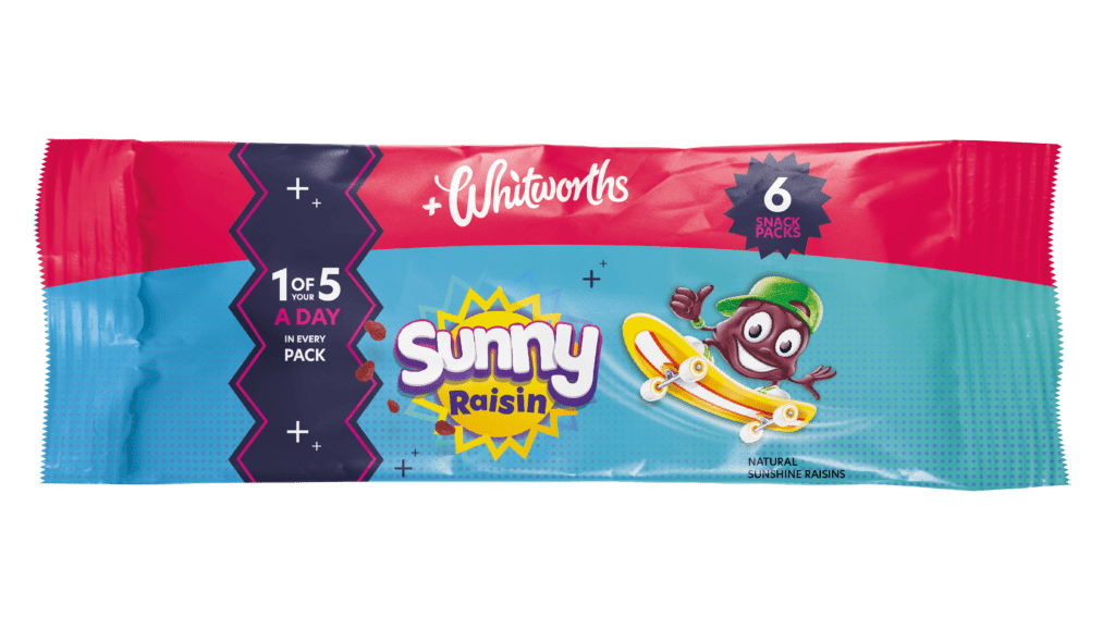 Sunny Raisins 12 x 6 x 30g - Whitworths